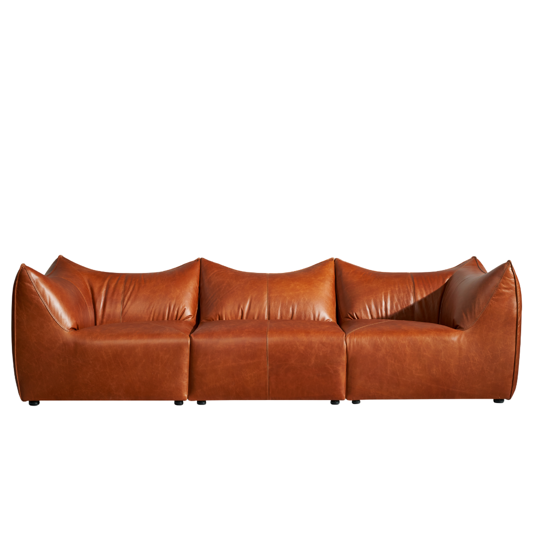 Mauri Leather Sofa – RIS Store KSA