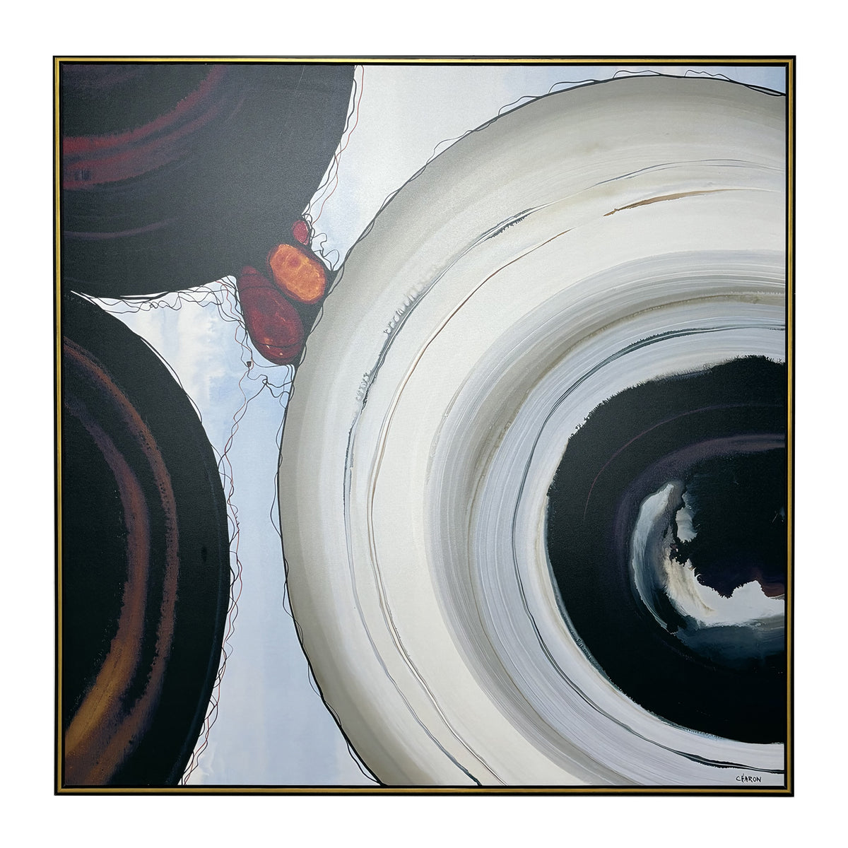 TRUTH ART FRAMED PRINT 160x160 CM – RIS Store KSA