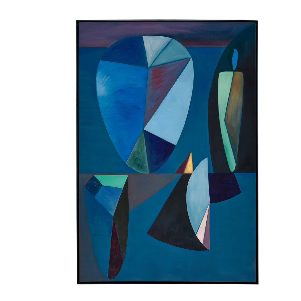ABSTRACT RIS ART FRAMED PRINT 109x160 CM – RIS Store KSA