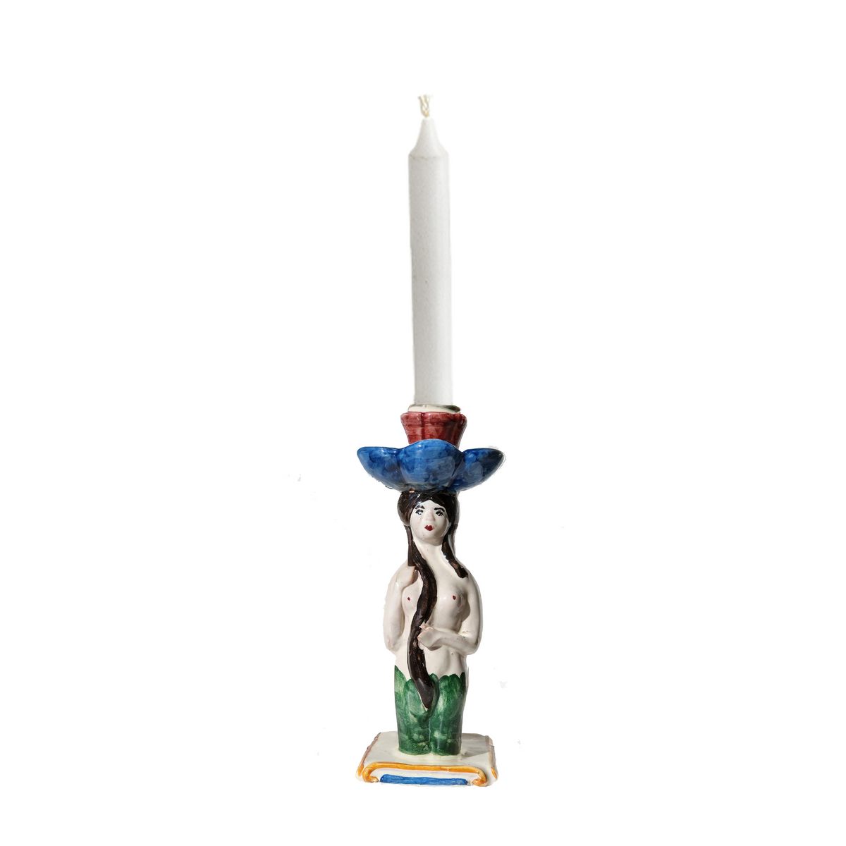 Mermaid Ceramic Candle Holder – RIS Store KSA
