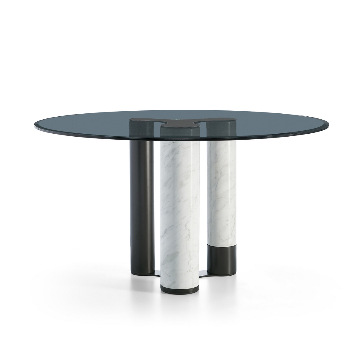 Elemental Round Glass Top Dining Table – RIS Store KSA