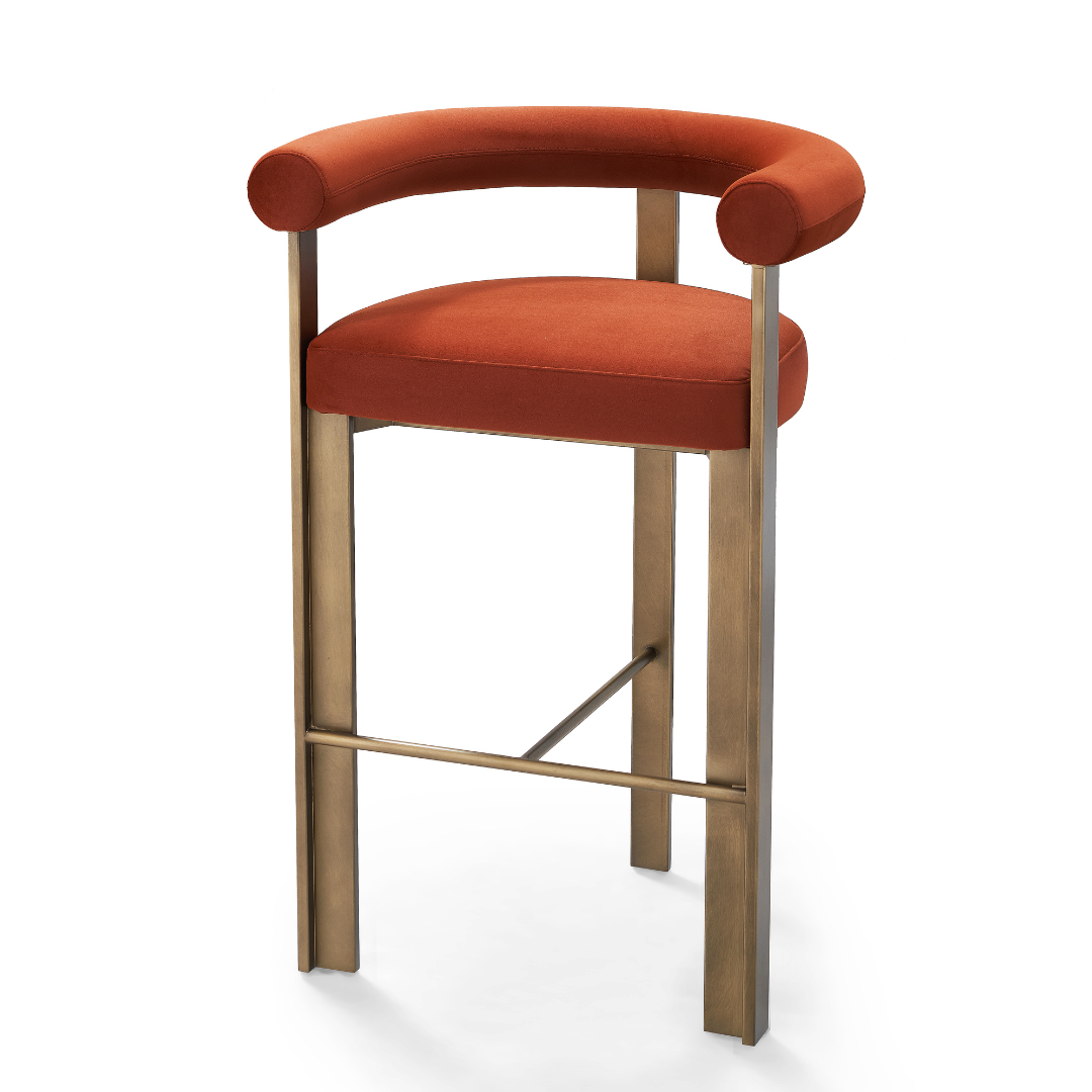 Bram Brick Bar Stool Chair – RIS Store KSA