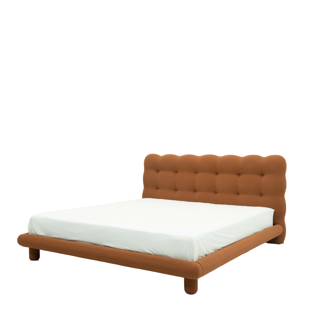 Samara Super King Bed - Brown – RIS Store KSA