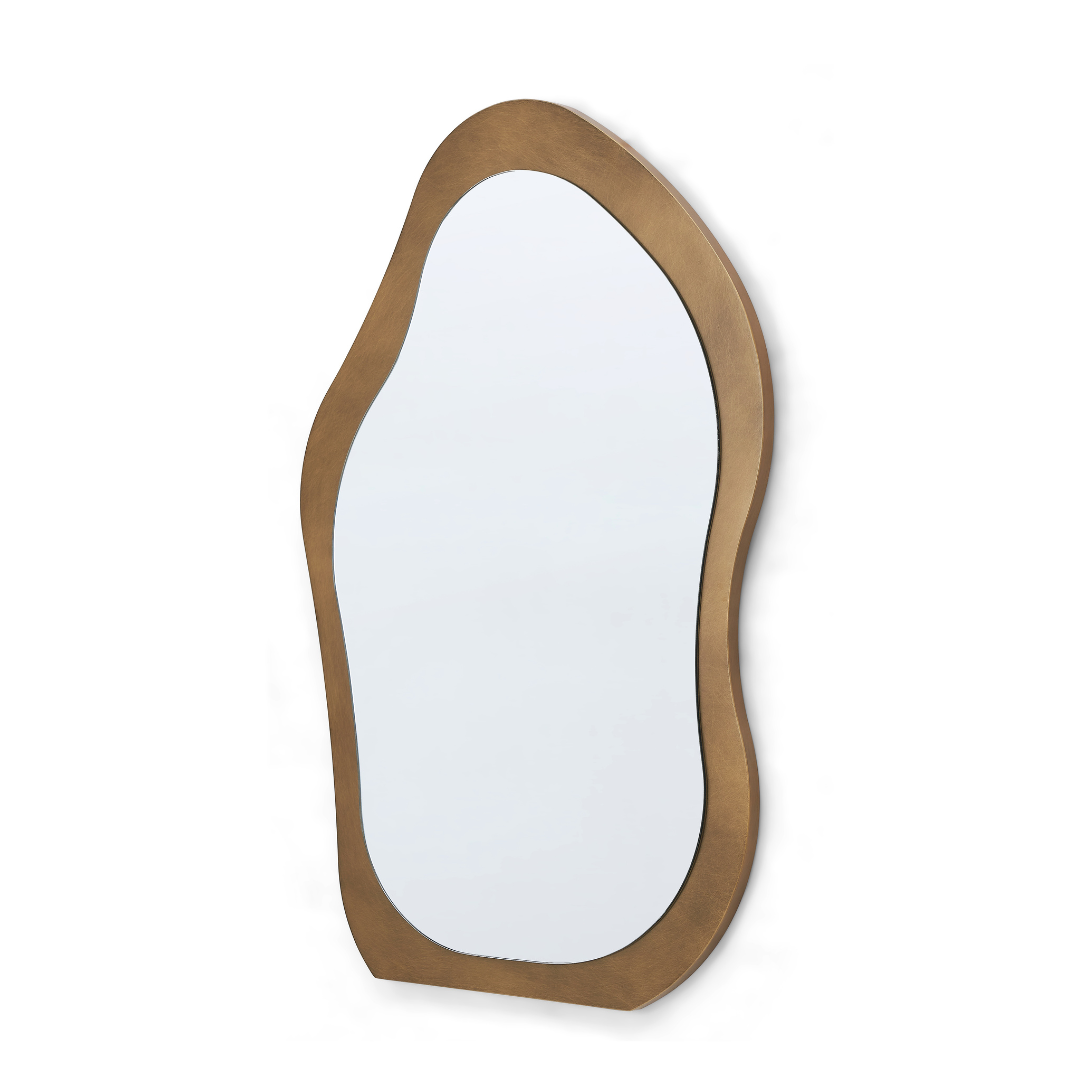 Riva Brass Mirror - L – RIS Store KSA