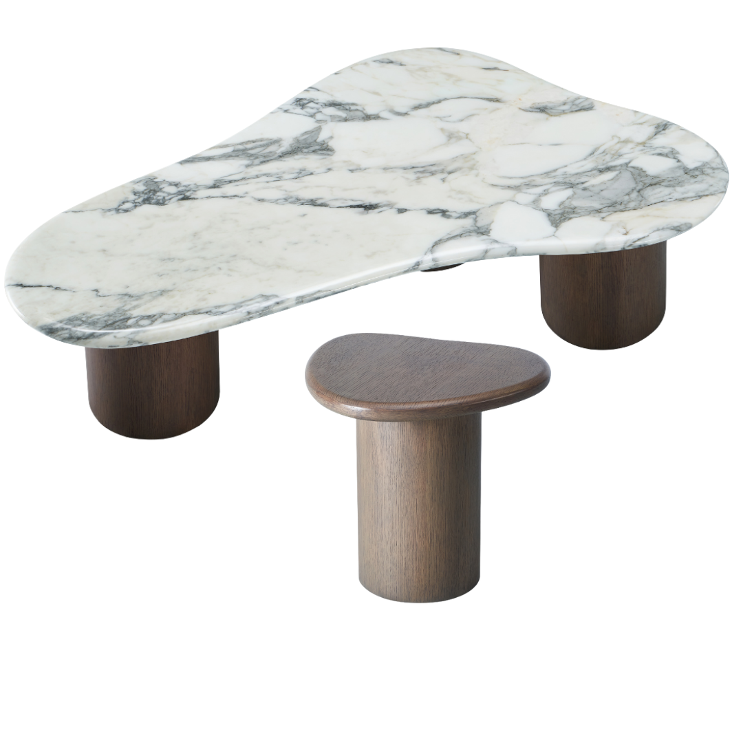 Paula Coffee & Side Table - Set of 2 – RIS Store KSA