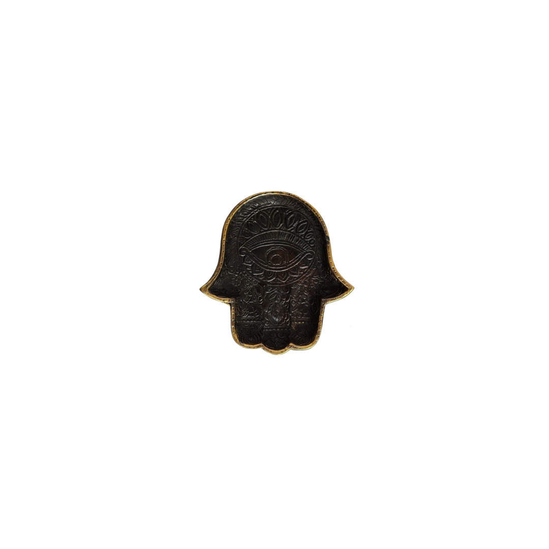 Hamsa- Plait S-Black & Gold – RIS Store KSA